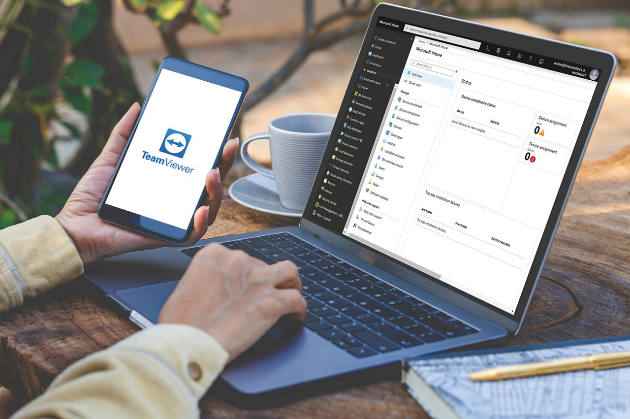 Die TeamViewer Integration für Microsoft Intune verleiht Geräte-Support ...