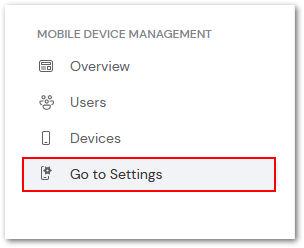 Configuraciones en la Gestión de Dispositivos Móviles