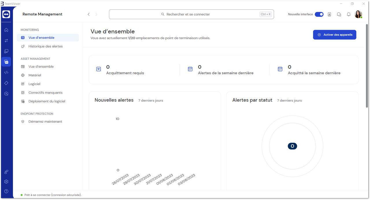 Démarrer avec TeamViewer Remote Management