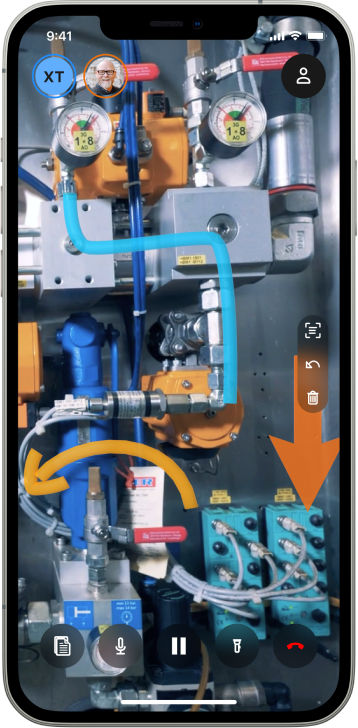 Provide remote support with Assist AR via TeamViewer (Classic)