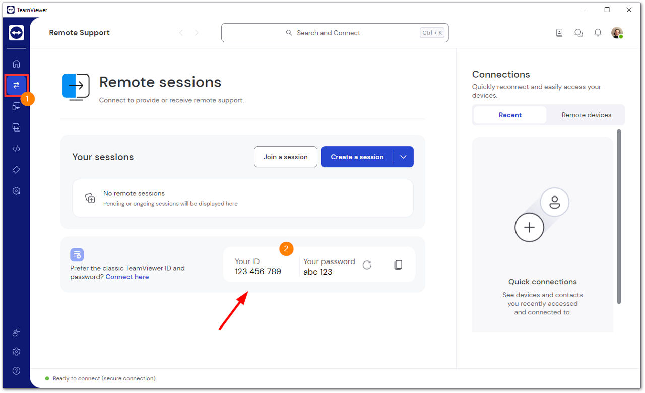 IDとパスワードの確認方法