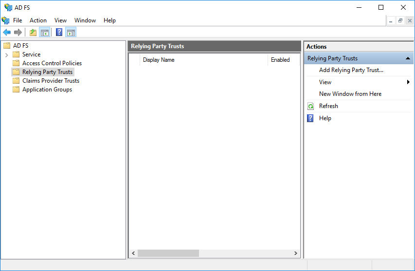 Single Sign-On para Active Directory Federation Services (ADFS)