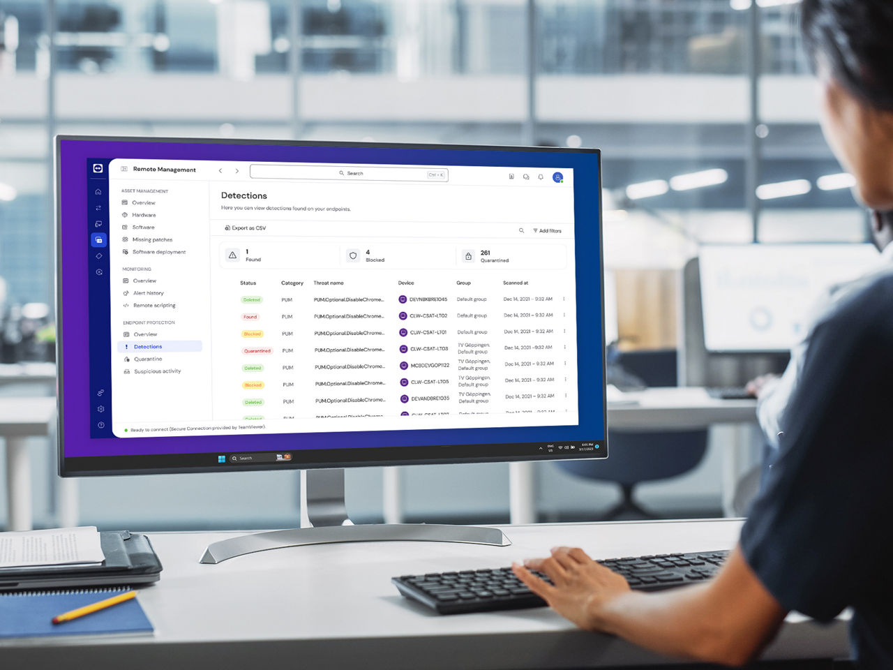 Remote monitoring and management | Teamviewer