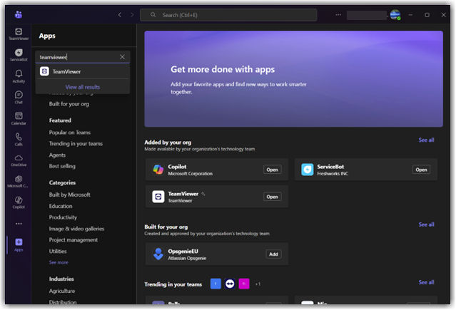 Microsoft Teams Integration - Installation and User Guide